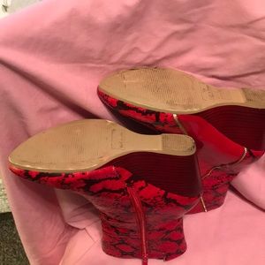 Ashro | Shoes | Wedge Heel Ankle Boots | Poshmark