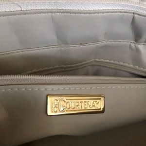 Courtenay | Bags | Vintage Cream Courtenay Pebbled Leather Purse | Poshmark