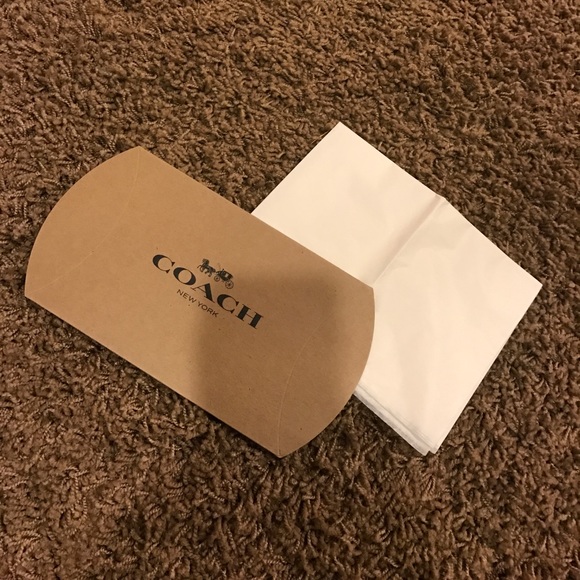 Coach | Accessories | Coach Pouch With Tissue New | Poshmark