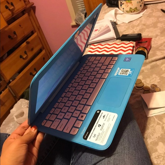 HP | Other | Hp Stream Laptop 16 Light Blue Wwhite Keyboard | Poshmark