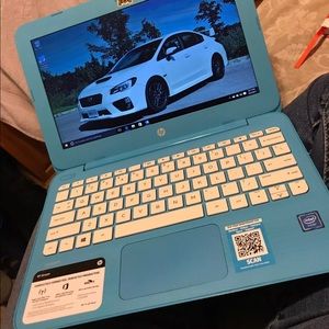 HP | Other | Hp Stream Laptop 16 Light Blue Wwhite Keyboard | Poshmark