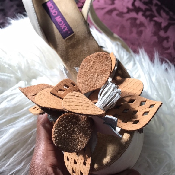 Mojo Moxy | Shoes | Leather And Suede Mojo Moxy Open Toe | Poshmark