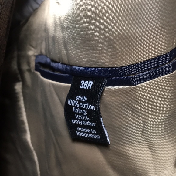 Bar III | Suits & Blazers | Bar Iiibeige Twill 2vent 2button Blazer 36r ...