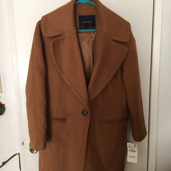 Zara | Jackets & Coats | Zara Oversized Basic Coat | Poshmark