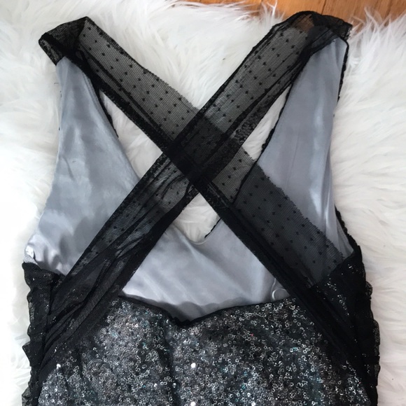 Express | Dresses | Sparky Mesh And Sequins Dress From Express | Poshmark