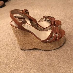 KORS Michael Kors | Shoes | Michael Kors Wedge Platform Sandals | Poshmark
