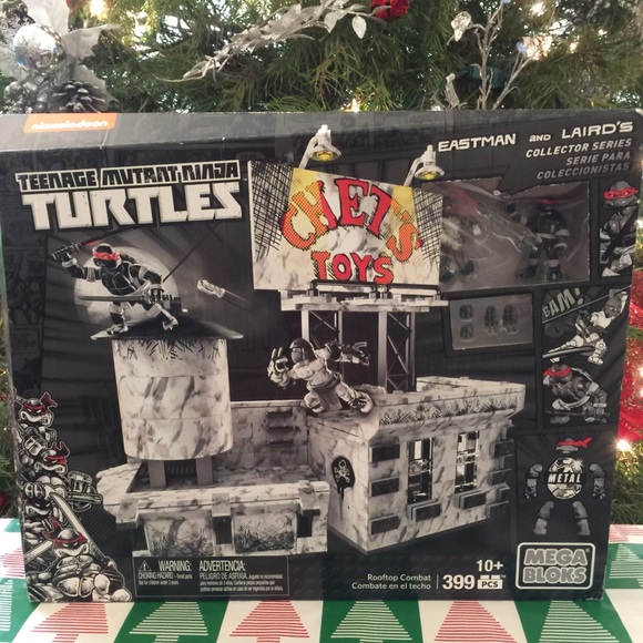 Other | Tmnt Mega Blocks Rooftop Combat | Poshmark