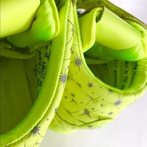 Reebok | Shoes | New Reebok Yellow Silver Wedge Freestyle Hi Top | Poshmark