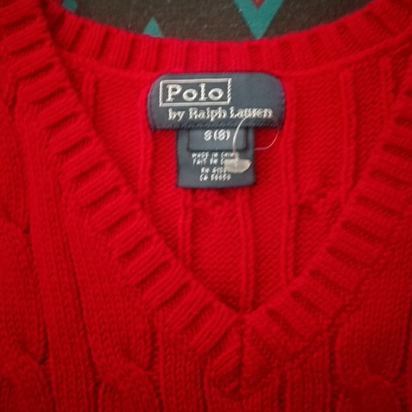 Polo Ralph Lauren | Shirts & Tops | Polo Red Sweater Vest | Poshmark