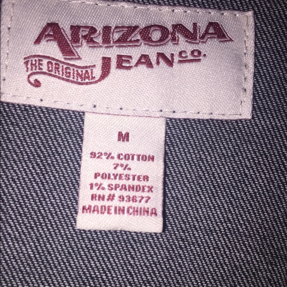 Arizona Jean Company | Jackets & Coats | Arizona Dark Jean Jacket ...