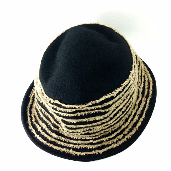 Accessories | Funky Fun 10 Wool Black Brown Winter Hat | Poshmark