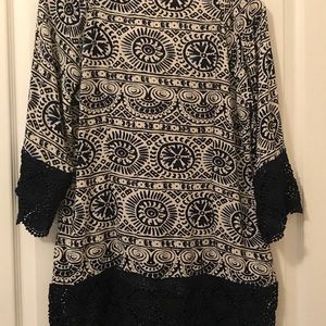 Solitaire | Tops | Nwt Solitaire Womens Top Size Small Whitenavy | Poshmark