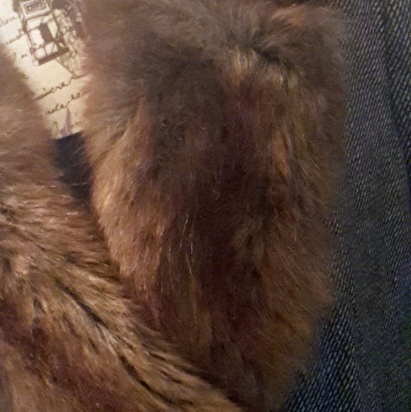French Connection | Jackets & Coats | Like New Fauxfur Collar Coat ...