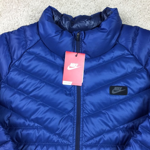 Nike | Jackets & Coats | Nike Mens Down Fill Winter Jacket Blue | Poshmark