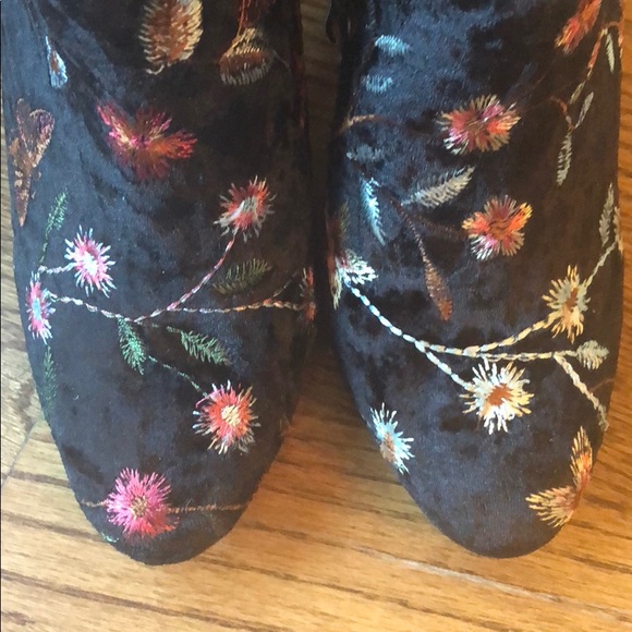 SoMe | Shoes | New Some Aubrey Crushed Velvet Bootie | Poshmark