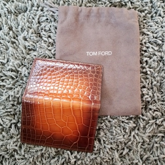 Tom Ford | Bags | Tom Ford Alligator Bifold Wallet Unisex | Poshmark