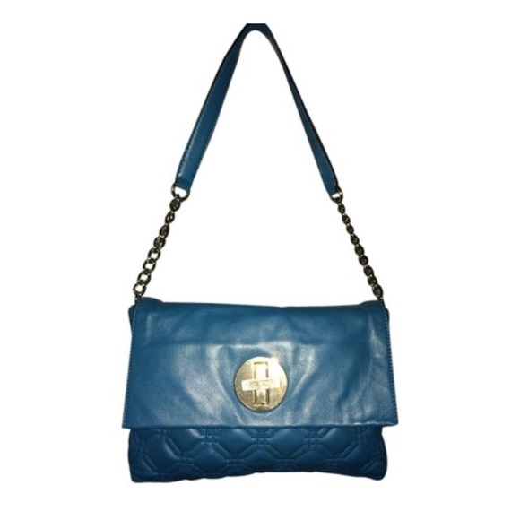 kate spade | Bags | Kate Spade Blue Quilted Leather Shoulder Bag | Poshmark