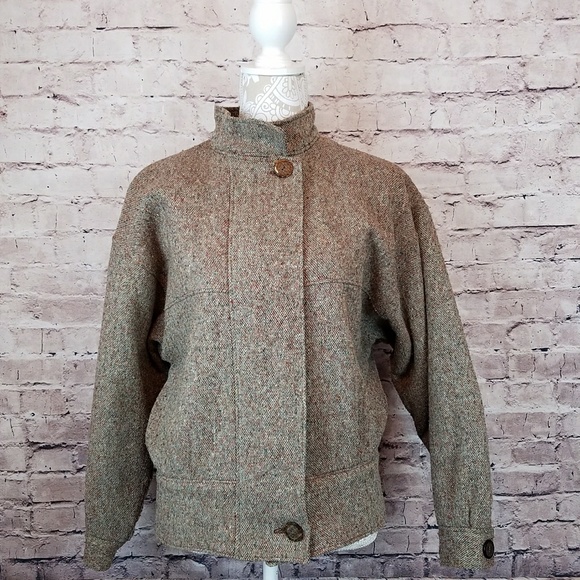 Vintage | Jackets & Coats | Vintage Wool Tweed Jacket | Poshmark