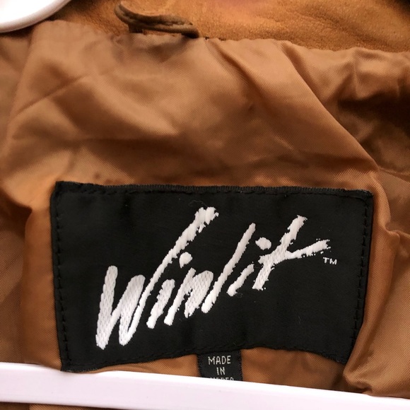 Winlit | Jackets & Coats | Vintage Winlit Genuine Leather Long Coat ...