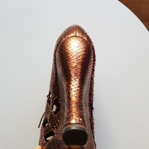 Bottega Veneta | Shoes | Bottega Veneta Python Wedge Booties | Poshmark