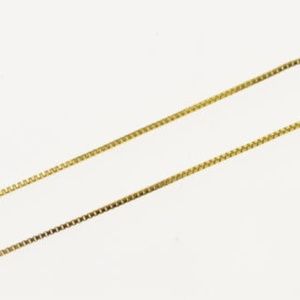 Jewelry | 14k Solid Yellow Gold Box Chain 16 Or 18 Inches | Poshmark