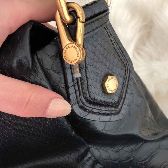 Marc By Marc Jacobs | Bags | Marc Jacobs Black Snakeskin Bag | Poshmark