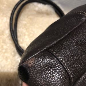 LOFT | Bags | Brown Pebbled Leather Loft Purse | Poshmark