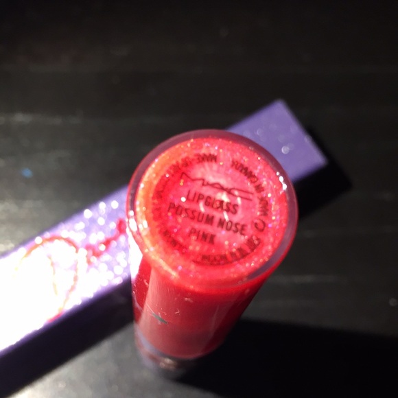 MAC Cosmetics | Makeup | Mac Dame Edna Lip Glass Possum Nose Pink New ...