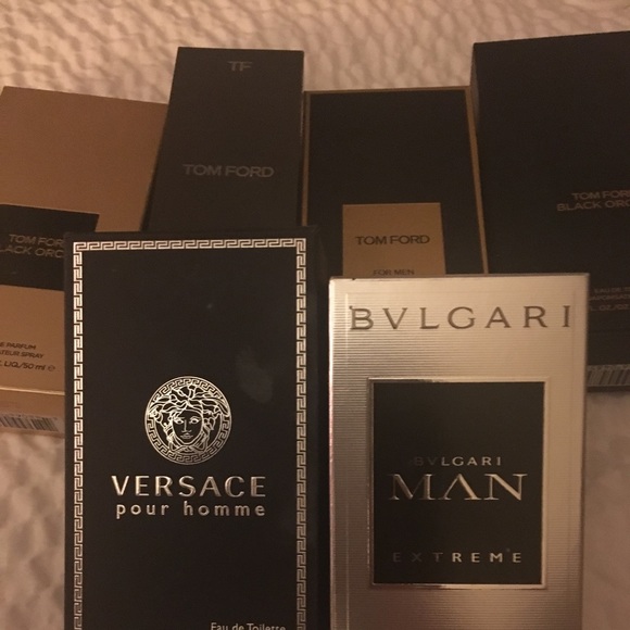 Other | Tom Ford Cologne Boxes Bronzer Versace Bulgari | Poshmark