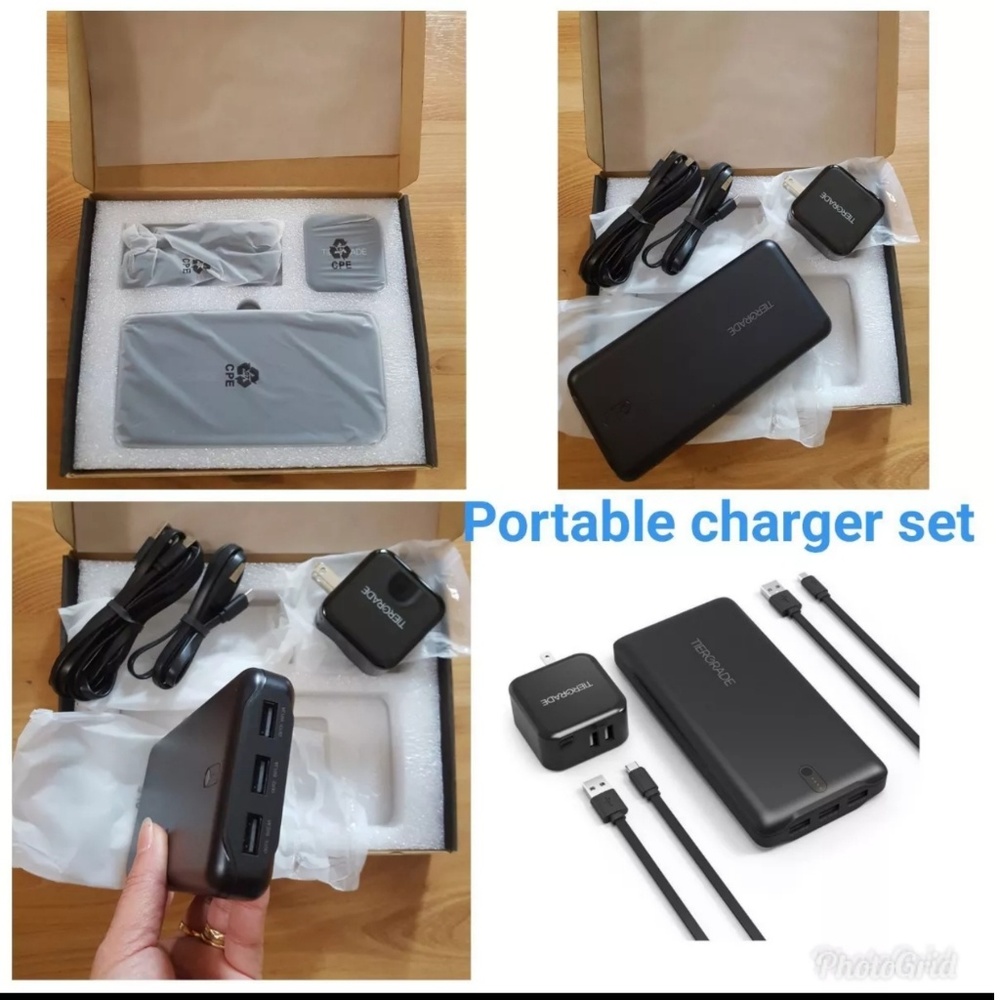 Portable Power Bank Charger Set - Gem