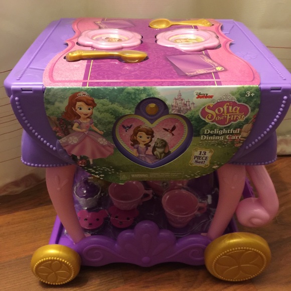 Other | Disney Sofia The First Dining Cart | Poshmark