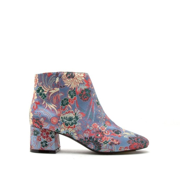 Qupid | Shoes | New Womens Fancy Blue Multicolor Boots Booties | Poshmark