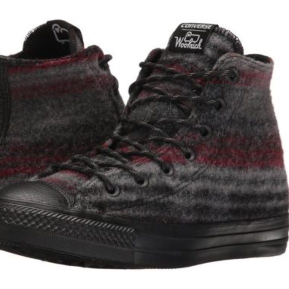 Converse | Shoes | Converse Woolrich Hiker Dolphinblack Thund | Poshmark