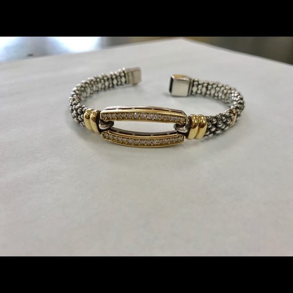 LAGOS | Jewelry | Rare Lagos Caviar 8k Yellow Gold Silver | Poshmark